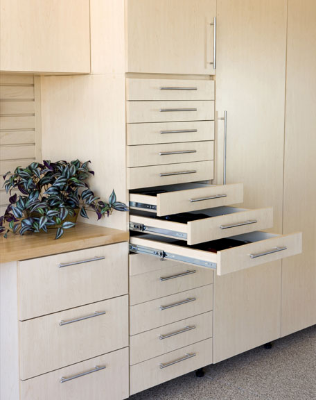 Overhead Garage Ceiling Storage and Racks